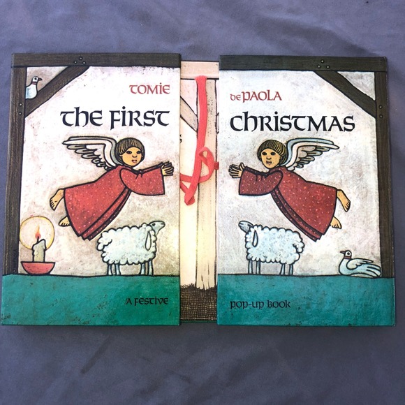 Tomie dePaola | Accents | Tomie Depaola The First Christmas Pop Up Book ...